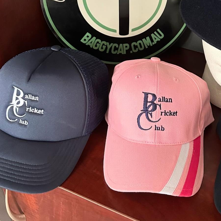 Custom Printed And Embroidered Cricket Caps For Teams Australia wide